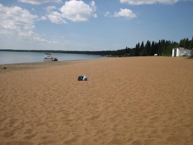 Brightsand Lake Regional Park Public Beach - Open Water Data