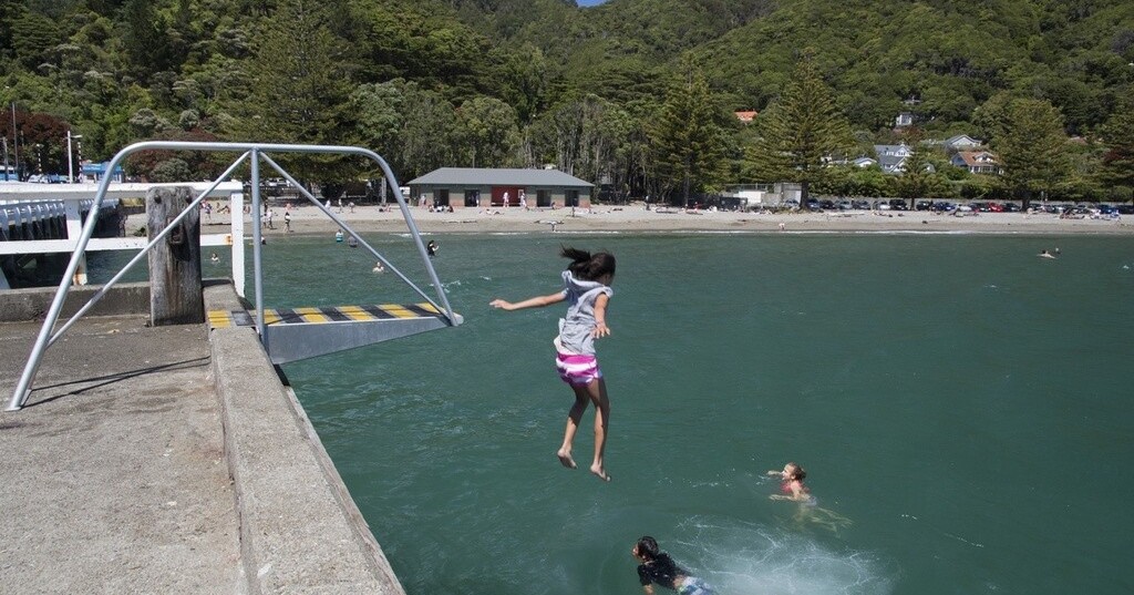 Days Bay at Wharf - Open Water Data