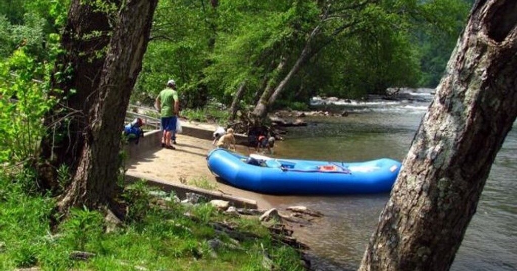 French Broad at Stackhouse Access - Open Water Data