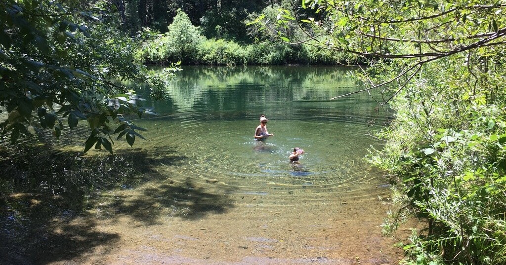 Illinois River, West Fork at Forks State Park - Open Water Data