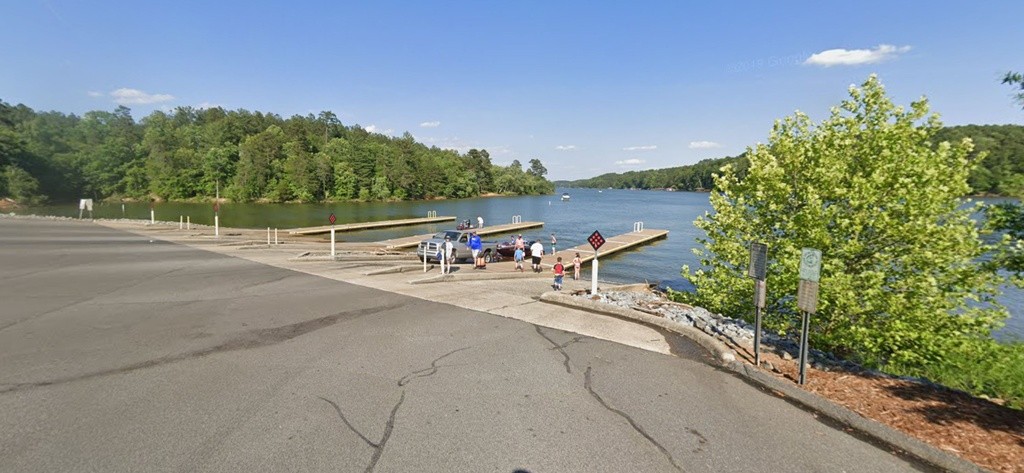 Lake Rhodhiss - Castle Bridge Access - Open Water Data