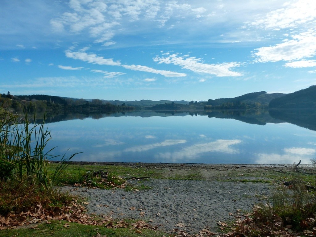Lake Tutira at camp ground - Open Water Data
