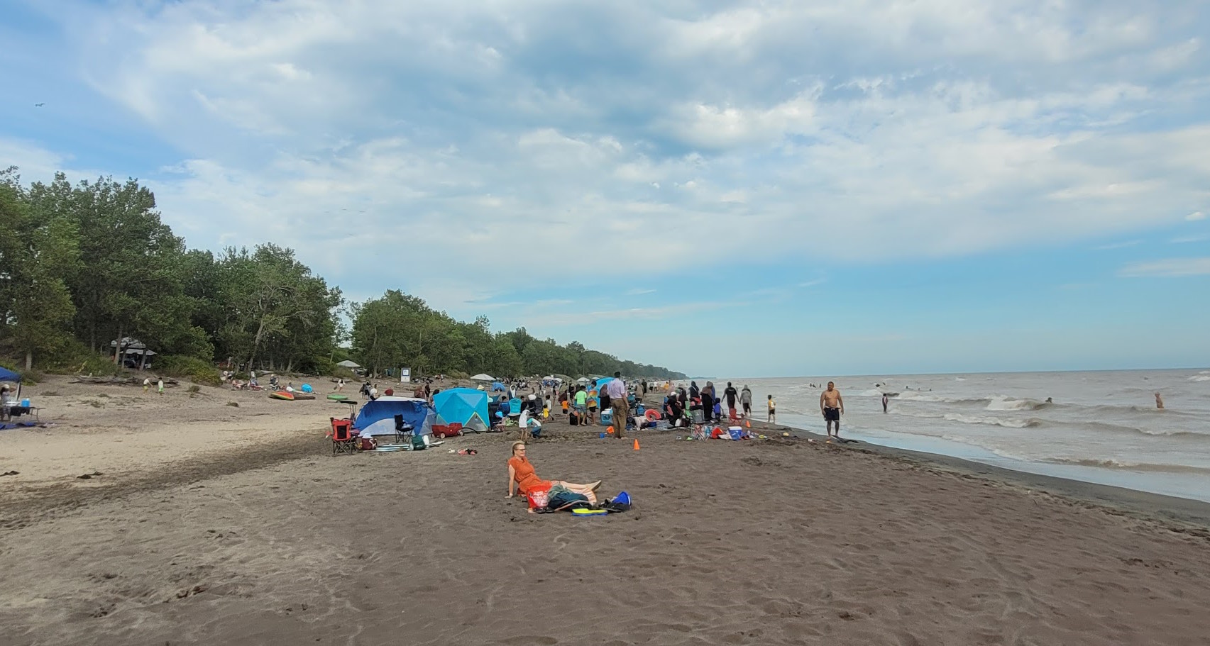Long Point Provincial Park - New Park Beach - Open Water Data
