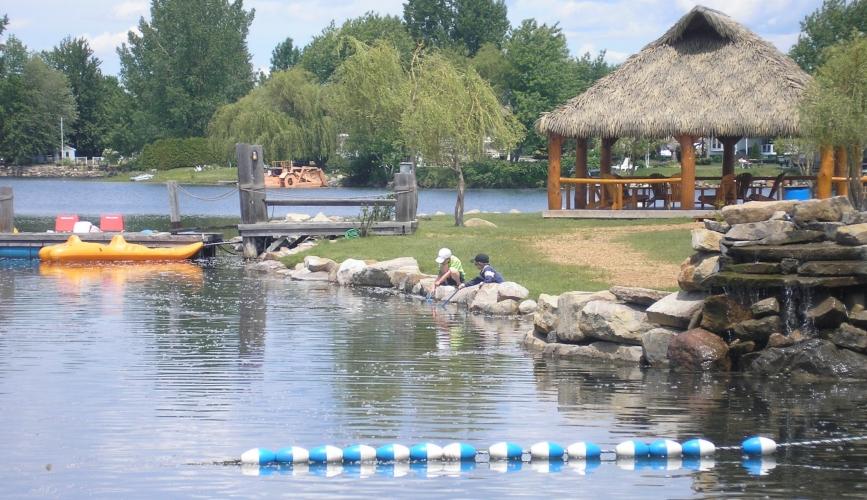Plage du camping L'Escale campground Beach - Open Water Data