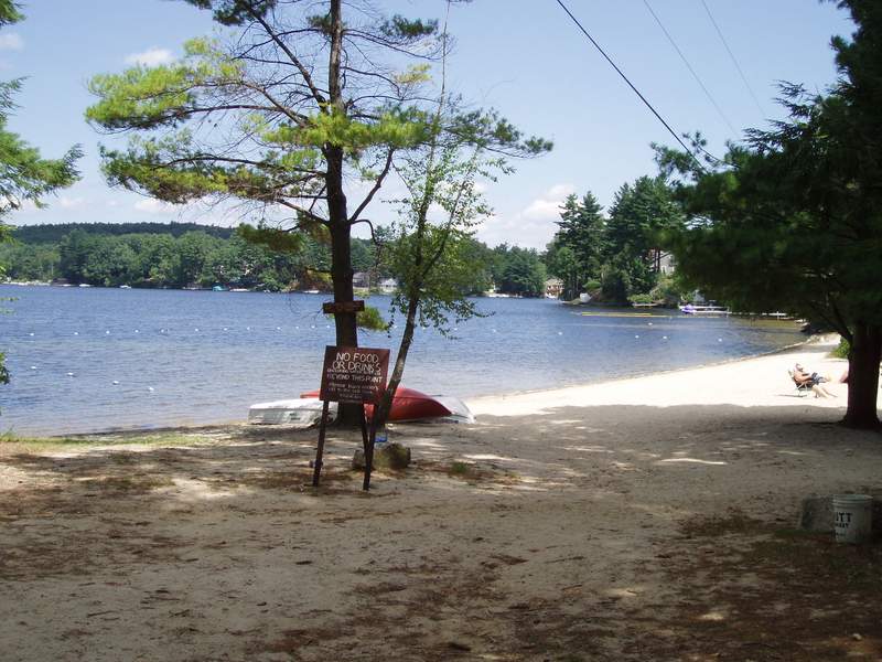 Sunset Lake Park Beach - Open Water Data